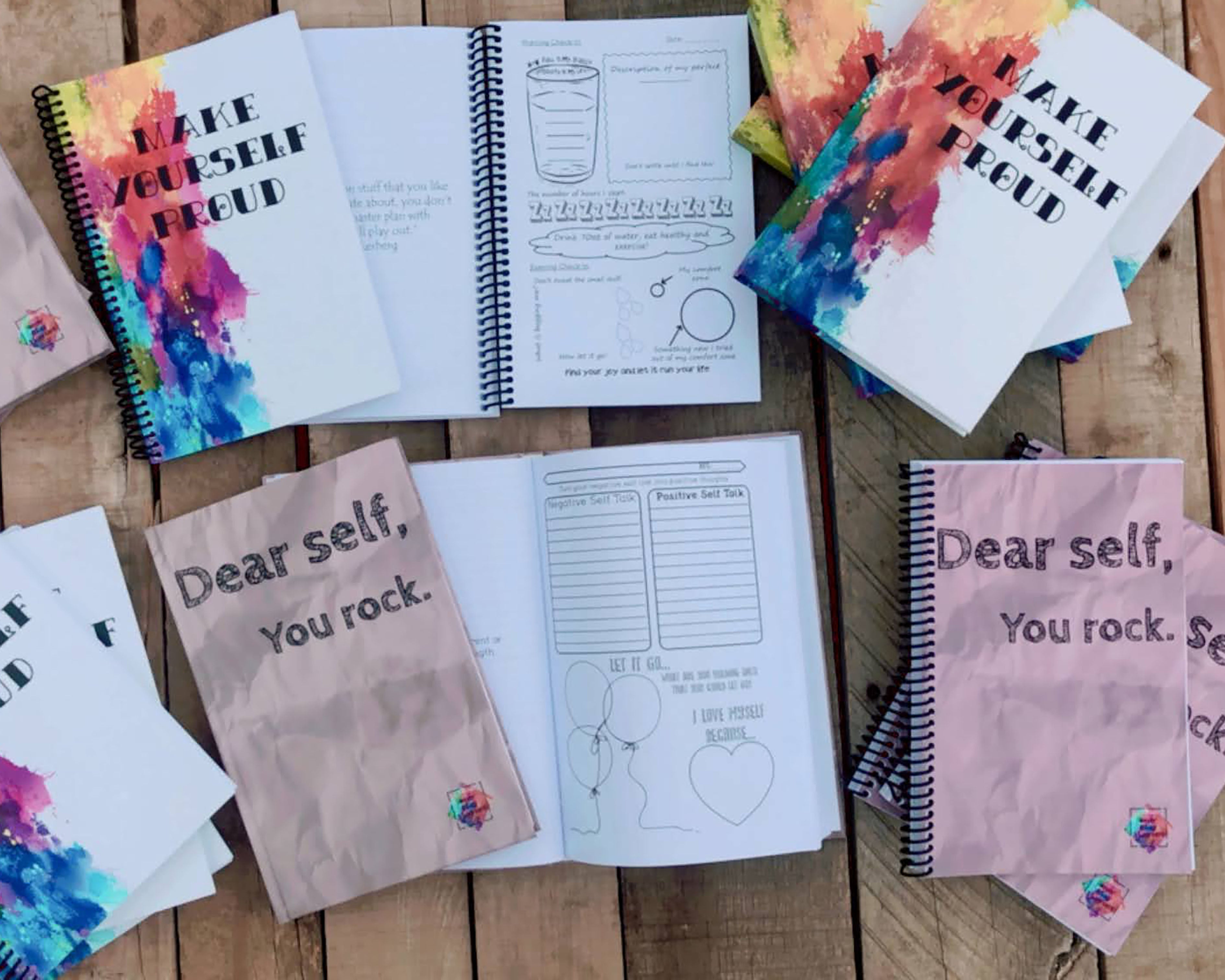 Dear Self, You Rock: An Interactive Positive Self-Talk Journal – Never ...