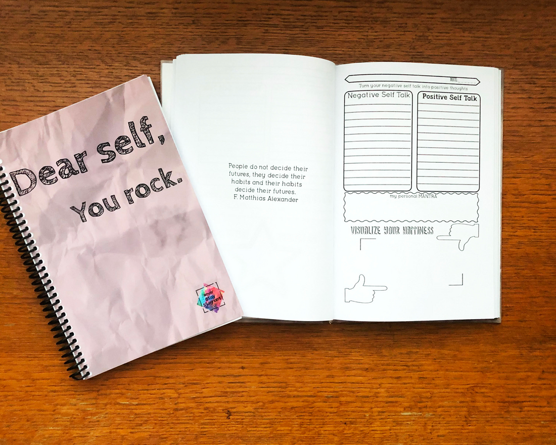 Dear Self, You Rock: An Interactive Positive Self-Talk Journal – Never ...