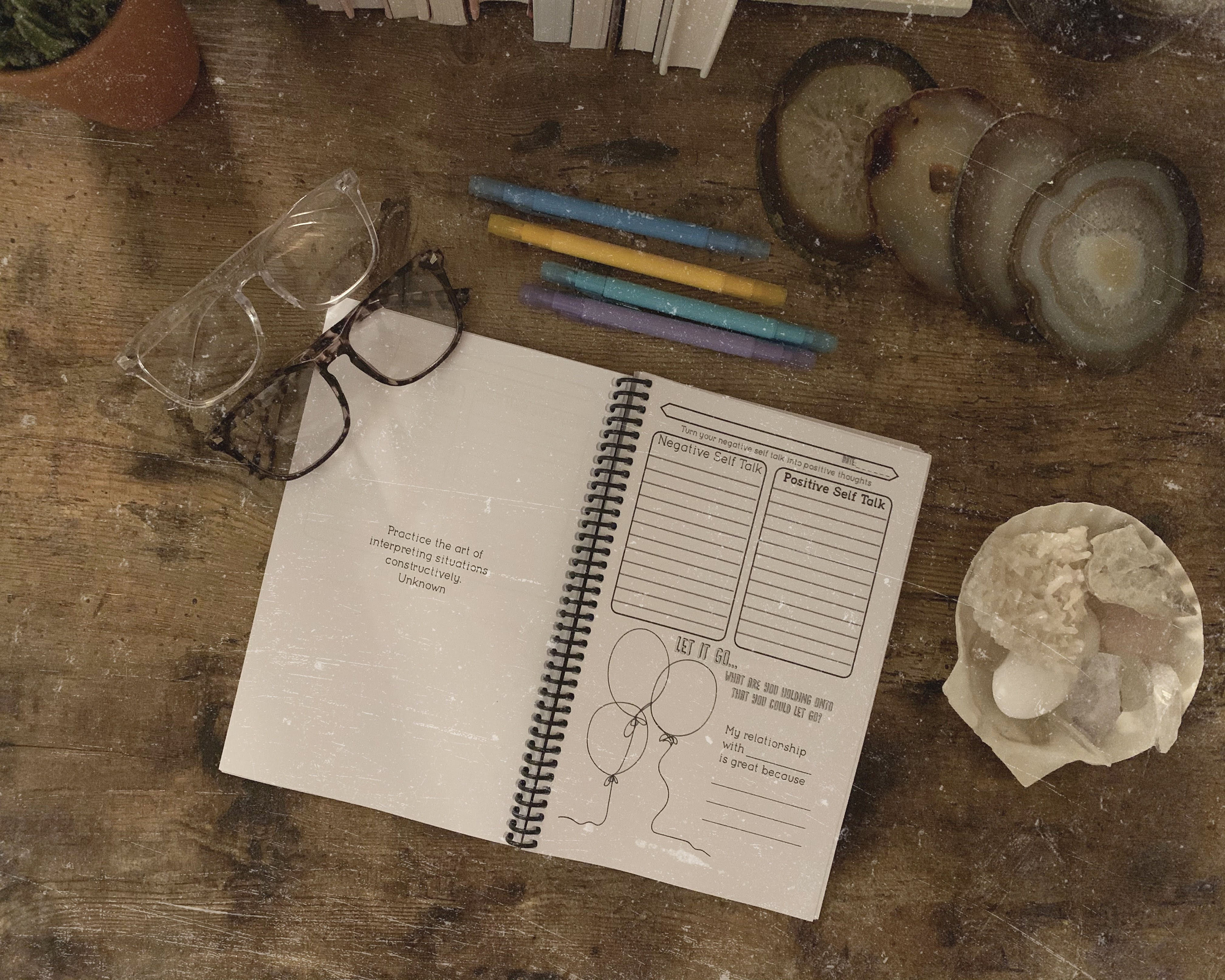 Dear Self, You Rock: An Interactive Positive Self-Talk Journal – Never ...